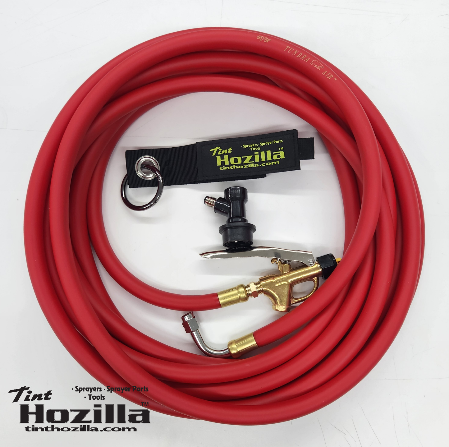 Hose Assembly with Brass Trigger – Window Tint Keg Parts
