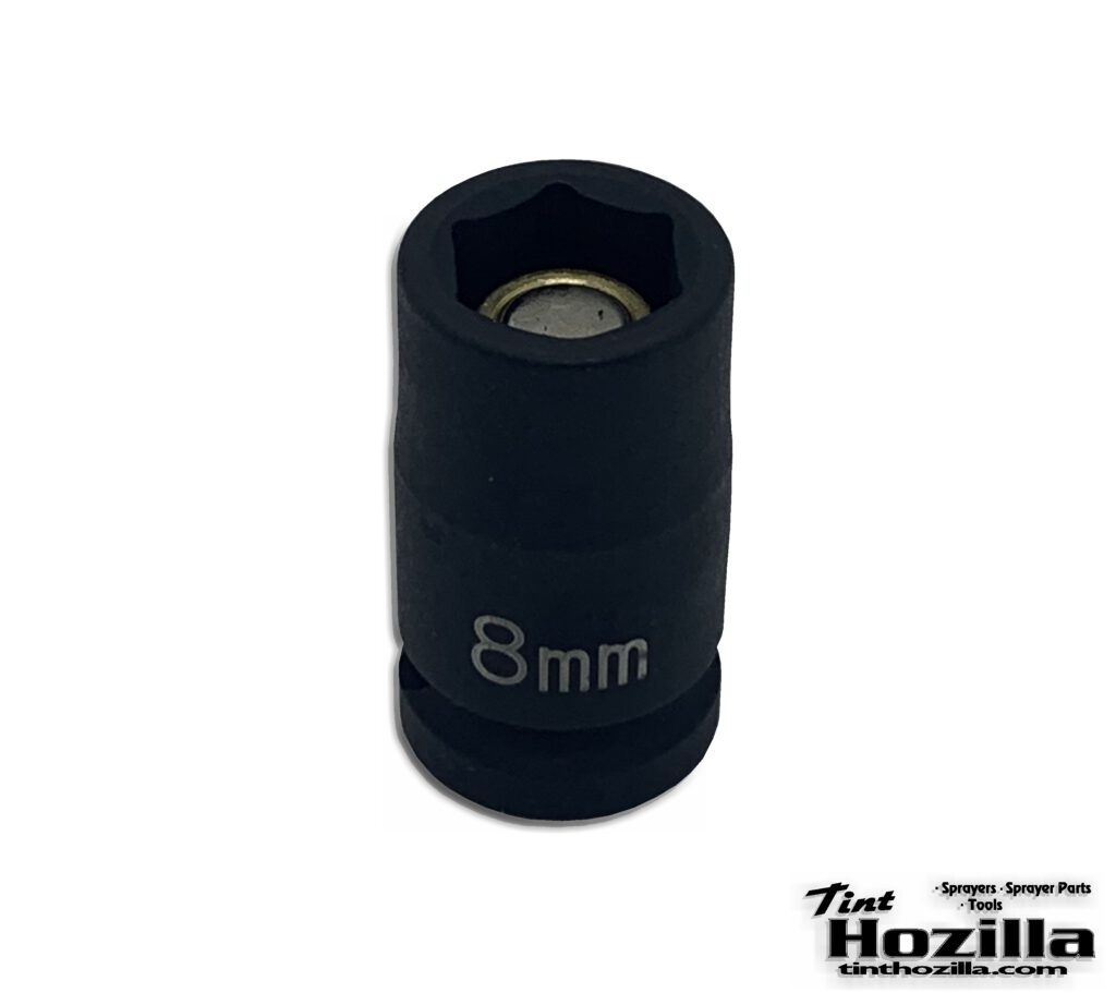 1/4" Drive x 8mm Magnetic Impact Socket - TintHozilla